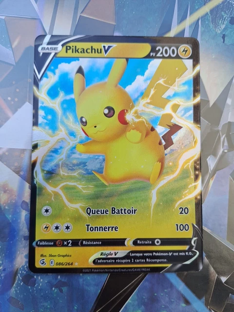 CARTE POKÉMON 86/264 Ultra Rare EB08 Epée et Bouclier Poing de Fusion ...