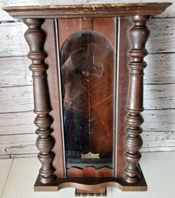 VINTAGE WOOD WALL Clock Body For Project / Body Only £37.99 - PicClick UK