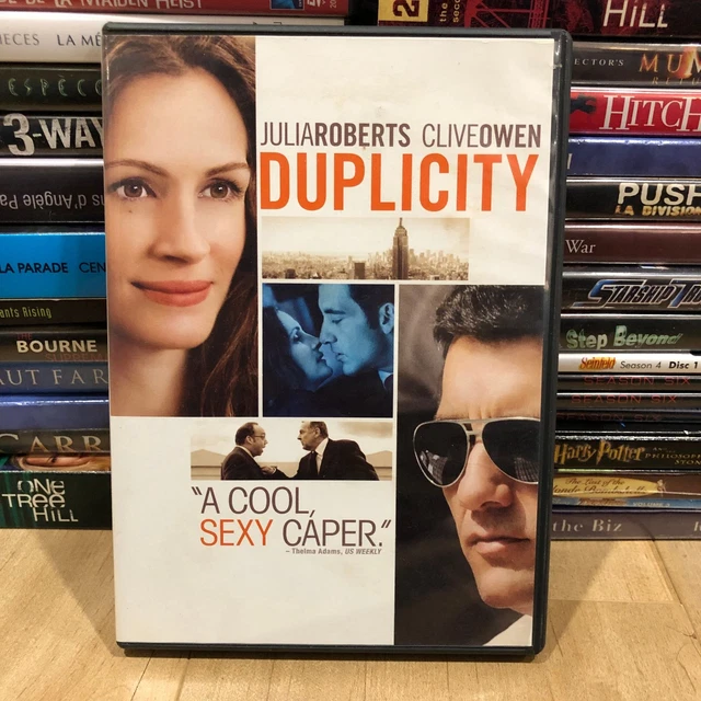 DUPLICITY DVD JULIA Roberts Clive Owen Movie Romantic Thriller Caper ...