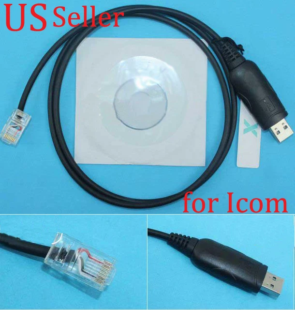 USB PROGRAMMING CLONE Cable Cord For Icom IC-F121 Radio $14.98 - PicClick