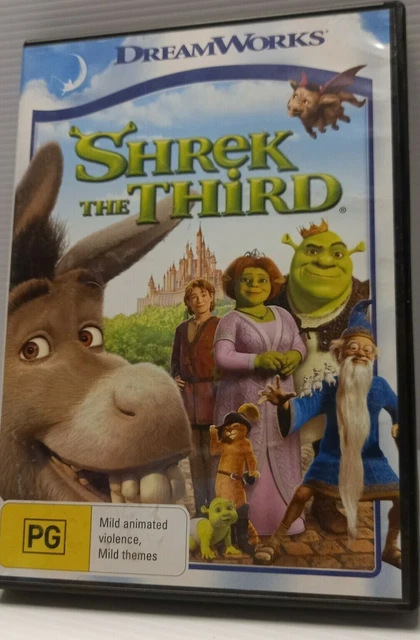 SHREK DVD BUNDLE: Shrek, Shrek 2, Shrek the Third, DreamWorks, Great Condition! $20.31 - PicClick AU