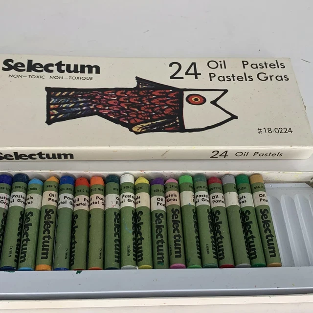 VINTAGE SELECTUM OIL Pastels 21 Colours, Art Artist $25.00 - PicClick CA