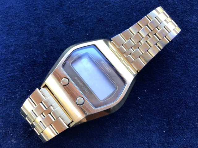 VINTAGE SEIKO 0662-5009 Lc Lcd Digital Watch $68.00 - PicClick AU