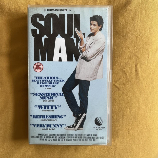 SOUL MAN C. Thomas Howells VHS Video Tape Cassette PAL Video great ...