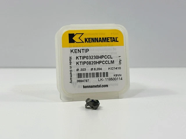 KENNAMETAL KTIP03230HPCCL NEW Carbide Insert 3884787 Grade KC7410 1pc £47.14 - PicClick UK