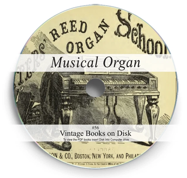 RARE PIPE ORGAN Books on DVD - Learn Play Design Repair Church Reed ...