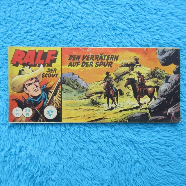 RALF NR 78 Der Scout "DEN VERRÄTERN AUF DER SPUR" Piccolo Lehning 1961 ...