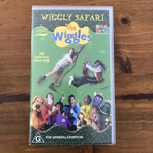 THE WIGGLES: WIGGLY Safari VHS Tape Original Cast ABC Video, 2002 ...