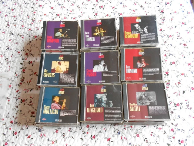 LOT DE 90 Cd. Jazz & Blues. Editions Atlas. Collection Complete .Tres ...
