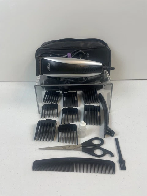 SUNBEAM COMPLETE 18PCE Hair Beard Grooming Set Model HC2800 Tested ...