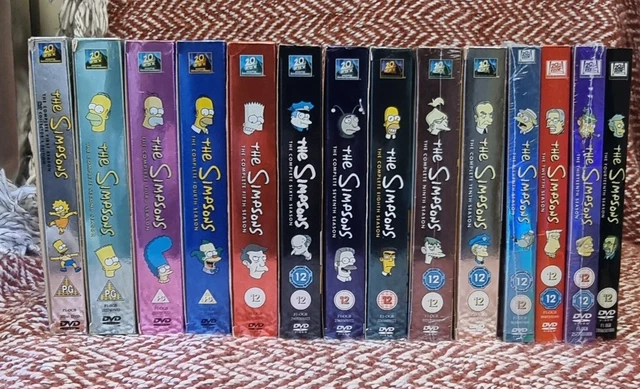 THE SIMPSONS DVD Boxsets Complete Seasons 1-14 Collectors Editions EUR ...