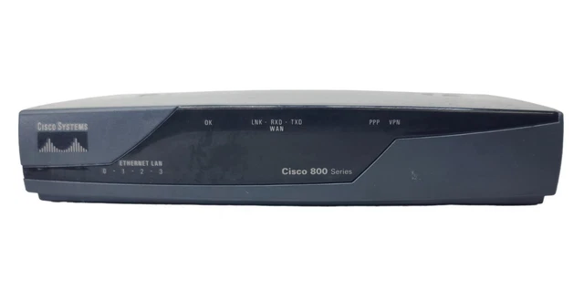 CISCO SYSTEM CISCO 800 Series Router Model Cisco 871 Ethernet LAN $29. ...