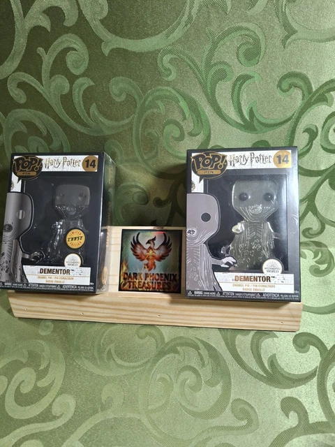 💥FUNKO POP!💥HARRY POTTER Pin DEMENTOR#14🔥METALLIC CHASE🔥& 🔥REGULAR🔥(SET ...
