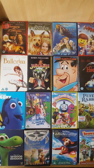 DISNEY PIXAR DREAMWORKS 36 Childrens Dvd Film Bundle Bolt Ice Age ...
