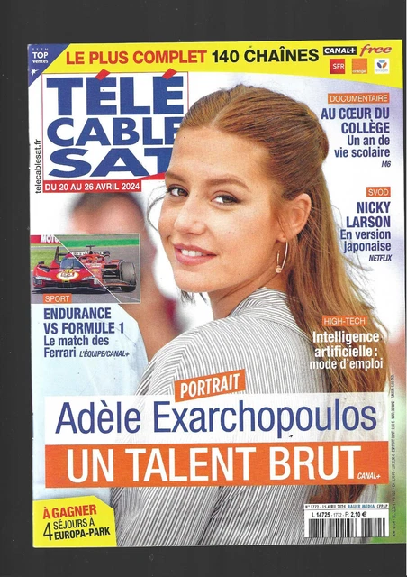 TELE CABLE SAT-20 AVRIL 2024-Adèle EXARCHOPOULOS/Nicky LARSON/"Black snow"F1 EUR 9,99 - PicClick FR