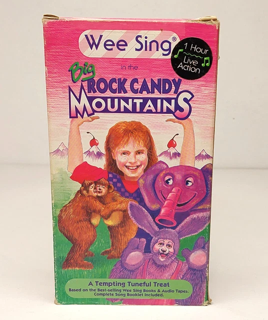WEE SING THE Big Rock Candy Mountains VHS 1991 A Tempting Tuneful ...