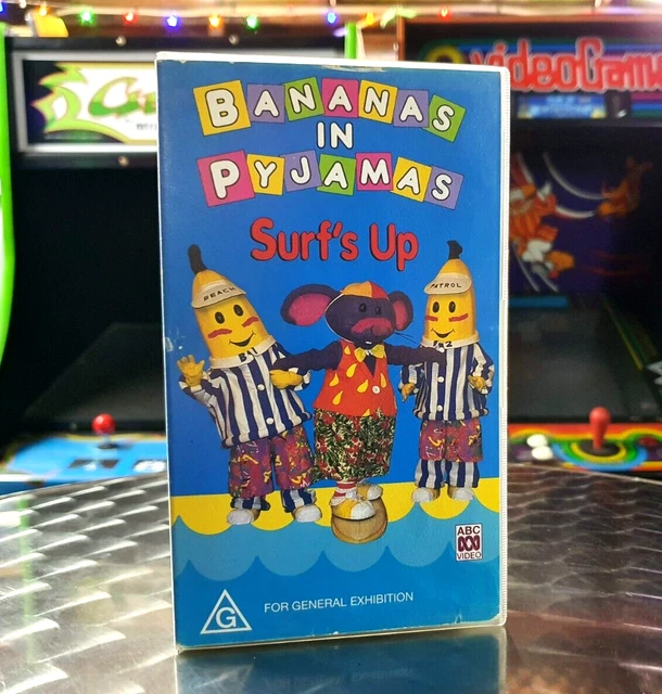 BANANAS IN PYJAMAS: Surf's Up - 1995 ABC For Kids VHS Video Tape £6.60 ...