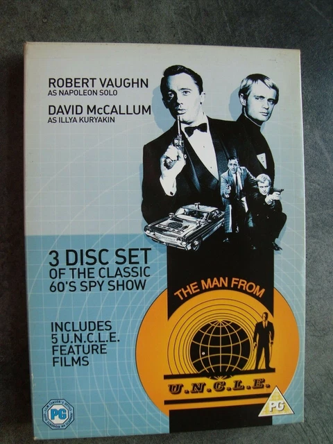 THE MAN FROM U.N.C.L.E. (DVD, 2003, 3-Disc Set, Box Set) EUR 4,71 ...