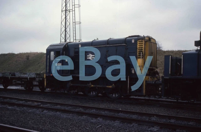 35MM RAILWAY SLIDE of Class 13 13001 @ Tinsley Copyright to Buyer £4.99 ...