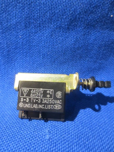 NOS DUAL SWITCH Push Button SS-13 S-3 TV-3 ESB-90709V 3A250VAC $16.79 ...