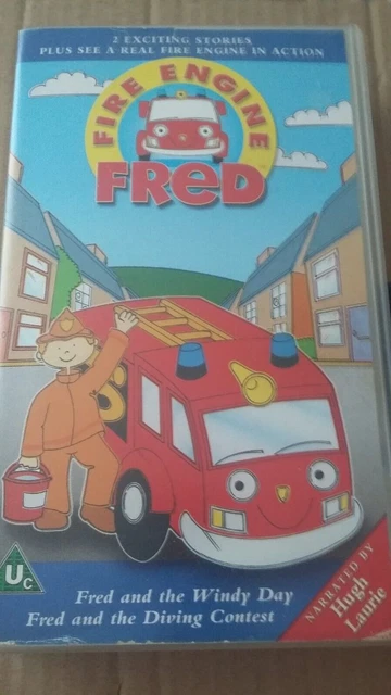 FIRE ENGINE FRED 'Windy Day' - Children's Vhs - Narrated By Hugh Laurie ...
