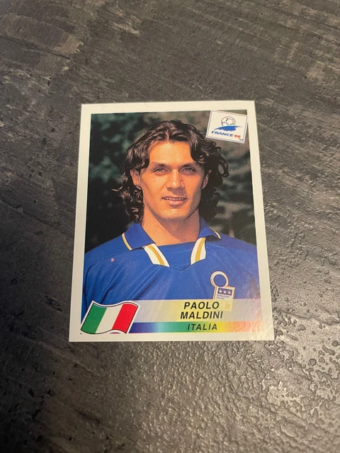 CALCIATORI PANINI WORLD Cup France98 Paolo Maldini EUR 3,50 - PicClick IT