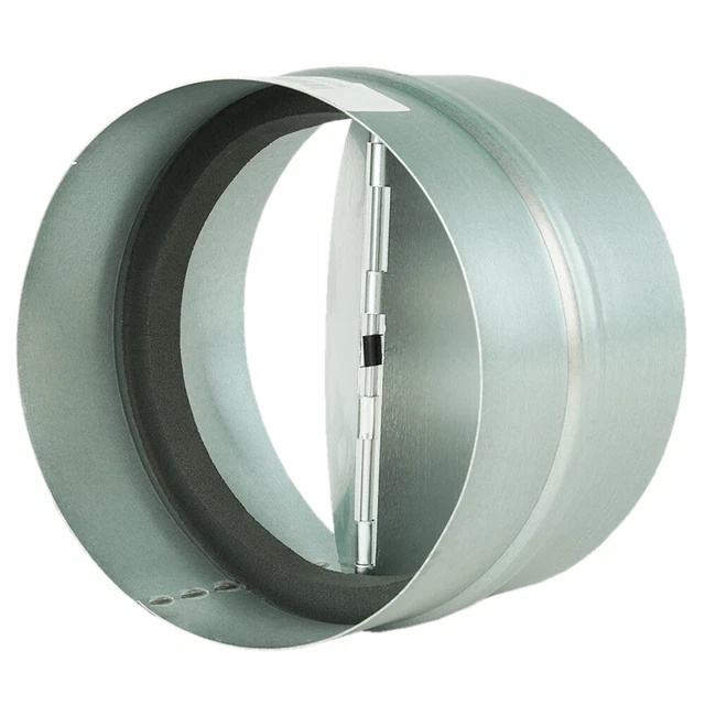 RÜCKSCHLAGKLAPPE MIT DICHTUNG 100 mm Rückschlagventil Rückstauklappe Lüftung EUR 7,99 - PicClick DE