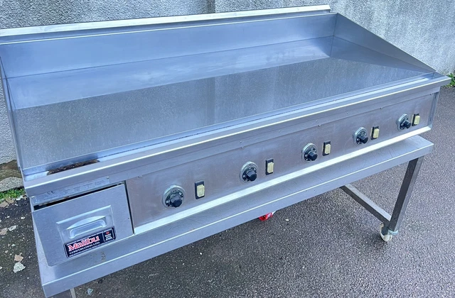 1.5M MIRACLEAN KEATING Malibu 3 Phase Electric Chrome Top Griddle 4 ...