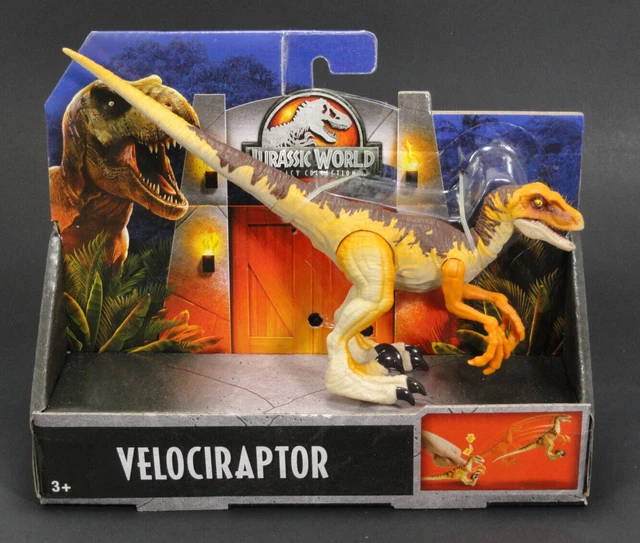 JURASSIC WORLD LEGACY Collection Velociraptor Figure Tiger Raptor ...