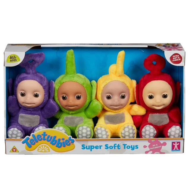 TELETUBBIES SUPER SOFT Toys 4pk £39.99 - PicClick UK