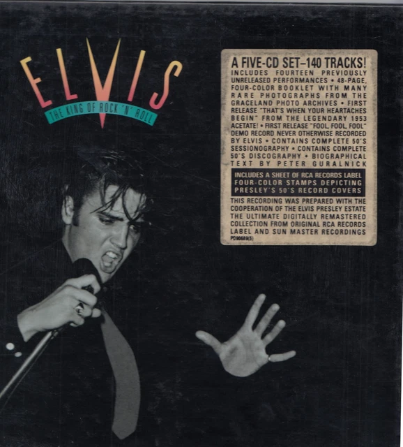 ELVIS PRESLEY - 5 CD-Box, Complete 50's Masters-140 Titel, Booklet + 2 ...