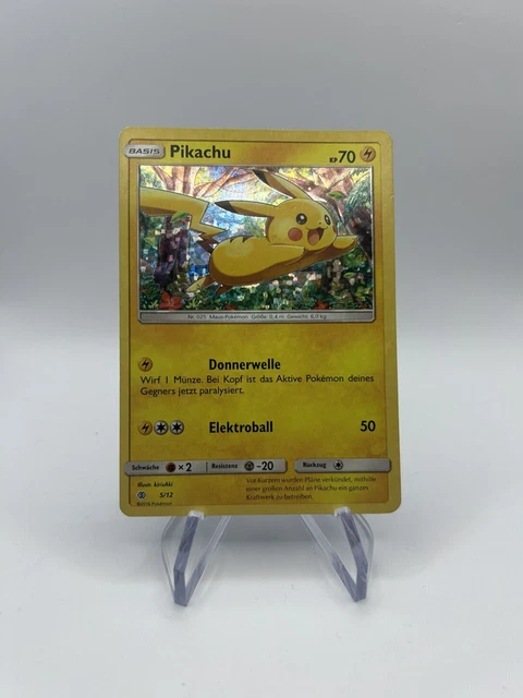 POKEMON KARTE PIKACHU 5/12 2016 Holo McDonalds EUR 7,50 - PicClick DE