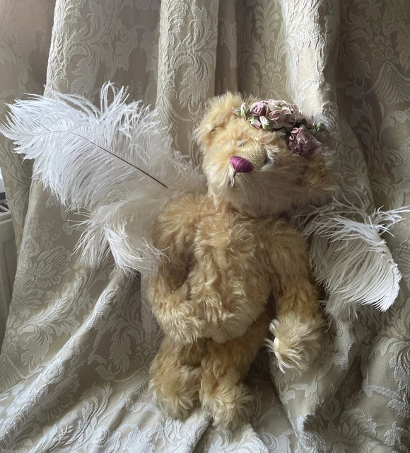 ANNETTE FUNICELLO ANGEL Collection Rare Plush Jointed Teddy Bear ...