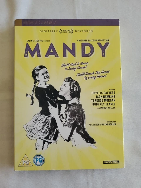 MANDY - 65TH Anniversary Digitally Restored DVD Region 2 Ealng Studios ...