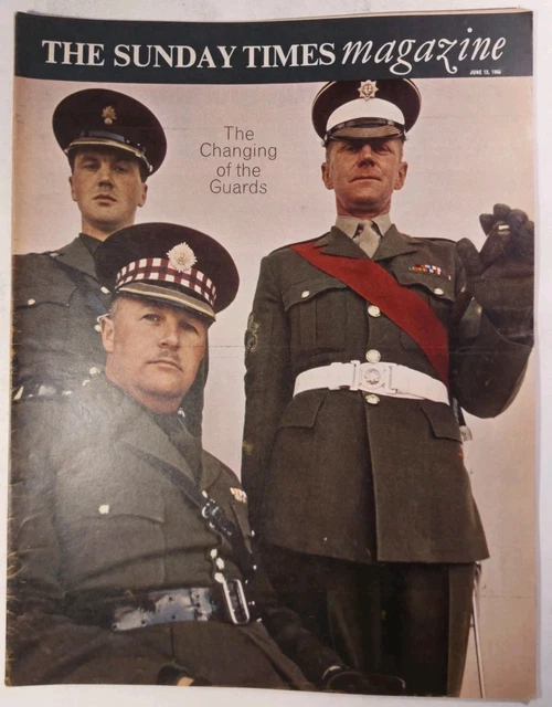 SUNDAY TIMES MAGAZINE 13th June 1965 Woodrow Wyatt, The Army £6.95 ...