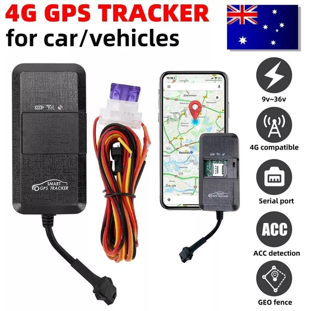 4G GPS TRACKER Car Vehicle Anti Theft Real-time Tracking Device Alarm ...