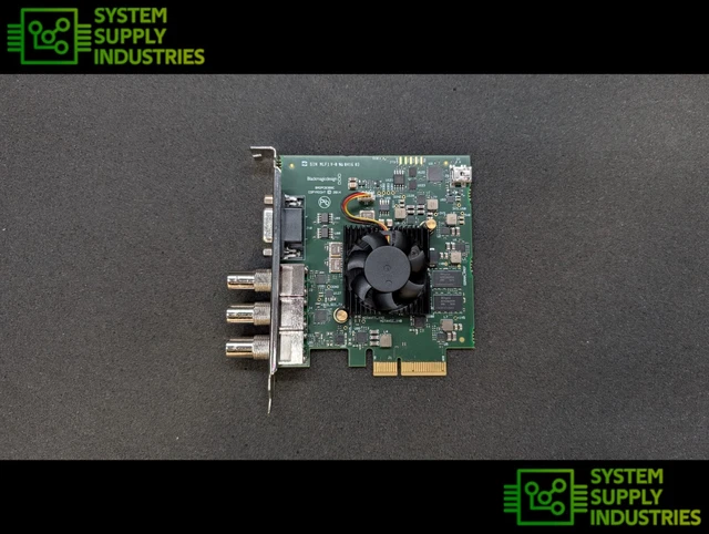 BLACKMAGIC DESIGN DECKLINK 4K Ultra HD 6G Capture Card £119.99 ...