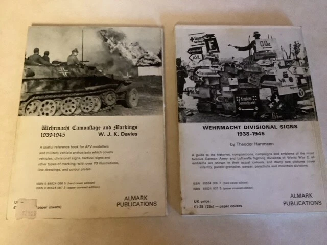 WEHRMACHT CAMOUFLAGE MARKINGS Divisional Signs German Nazi WW2 Davies ...