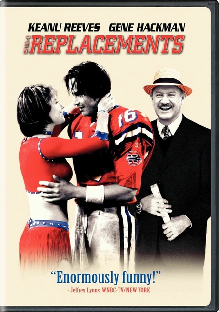 THE REPLACEMENTS DVD ( KEANU REEVES GENE HACKMAN ) Region 1 New ...