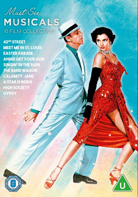 MUST SEE MUSICALS: The Collection (DVD) Frank Sinatra Fred Astaire Gene ...