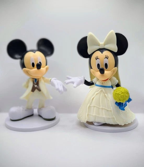 SET DISNEY MICKEY und Minnie Mouse Hochzeit oder Party Deko Figuren EUR ...