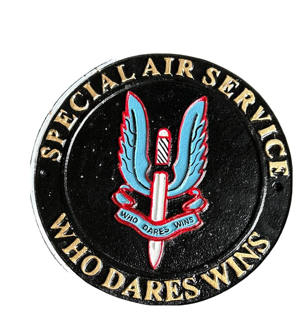 SAS SIGN BRITISH Army Special Air Service Regiment Repro Military ...