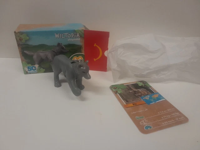 MCDONALD'S HAPPY MEAL 2024 Playmobil Wolf Lupo Wiltopia Mcdo EUR 7,00 ...