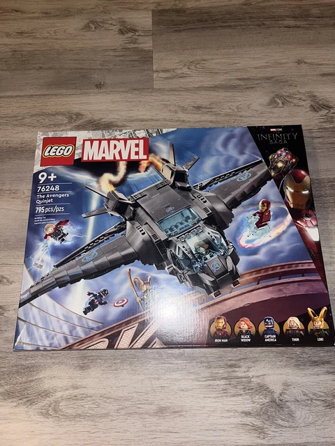 LEGO MARVEL INFINITY Saga- The Avengers Quinjet #76248 *New & Sealed ...