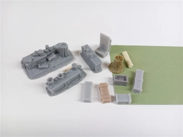 28MM WARGAME SCENERY WW2 British field kitchen set 1/56 scale 11pc 820 ...