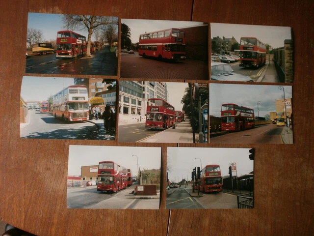 8 LONDON TRANSPORT Colour Bus Photographs-Volvo & Scania's £2.99 ...