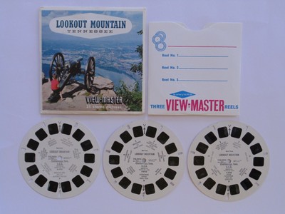 VINTAGE RARE LOOKOUT MOUNTAIN TENNESSEE VIEW MASTER 3 REELS PACKET 1970 ...