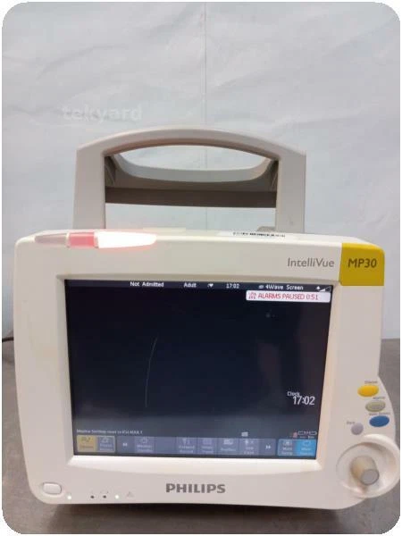 PHILIPS INTELLIVUE MP30 M8002A Signes Vitaux Moniteur Patient @ (285845 ...