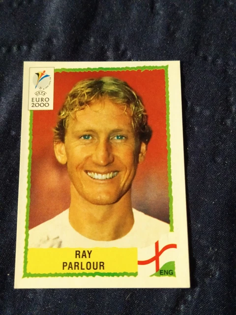 EURO 2000 86 PARLOUR Ray England Inghilterra CALCIATORI PANINI Sticker ...
