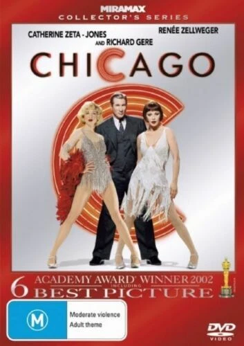 CHICAGO - RENEE Zellweger, Catherine Zeta-Jones, Richard Gere - NEW DVD ...